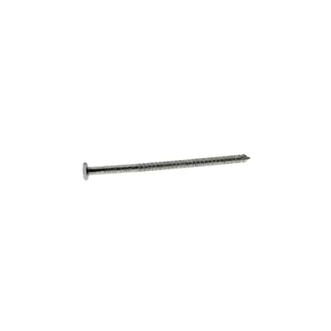 Grip-Rite 8D 2-1/2 in. Deck Hot-Dipped Galvanized Steel Nail Flat Head ...