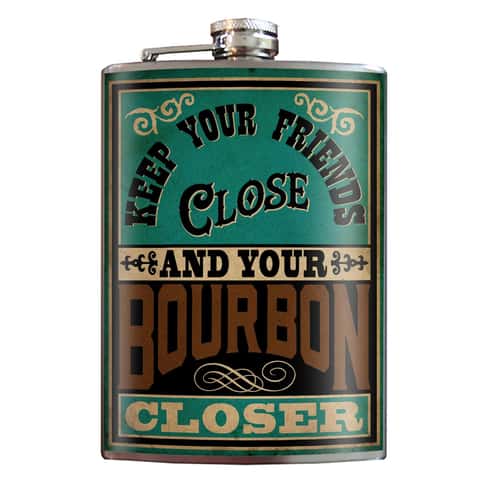Trixie & Milo 8 oz Green Stainless Steel Hip Flask - Ace Hardware