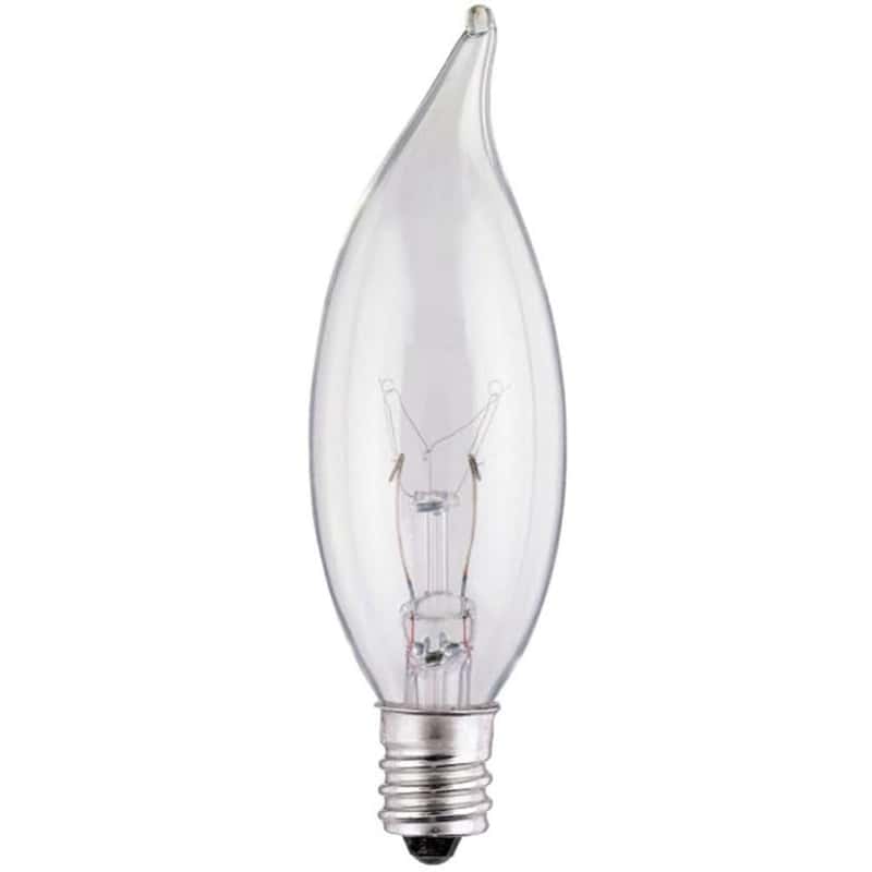 Westinghouse 25 W CA8 Decorative Incandescent Bulb E12 (Candelabra ...