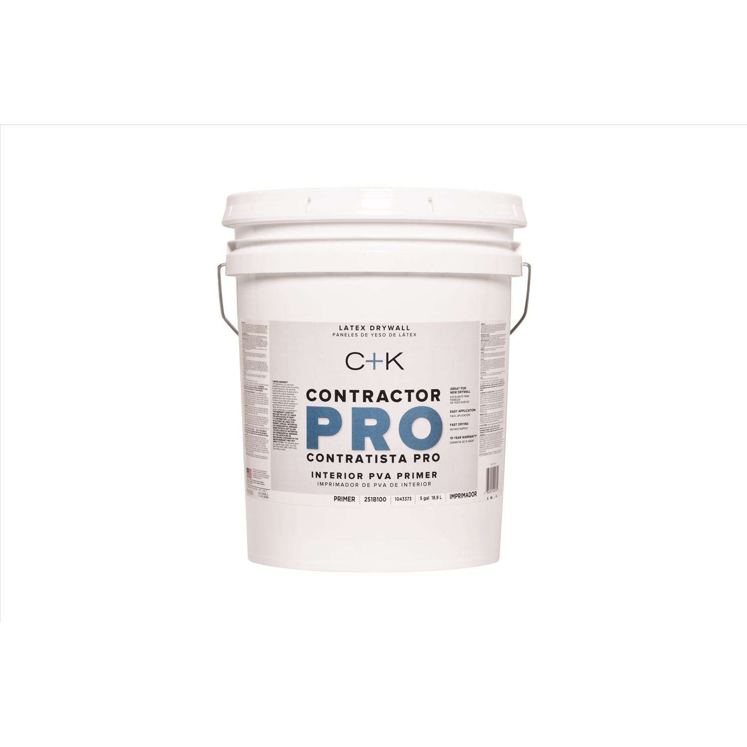 Ace Contractor Pro Primer - Goes on White Acrylic Latex Primer 5 gal ...