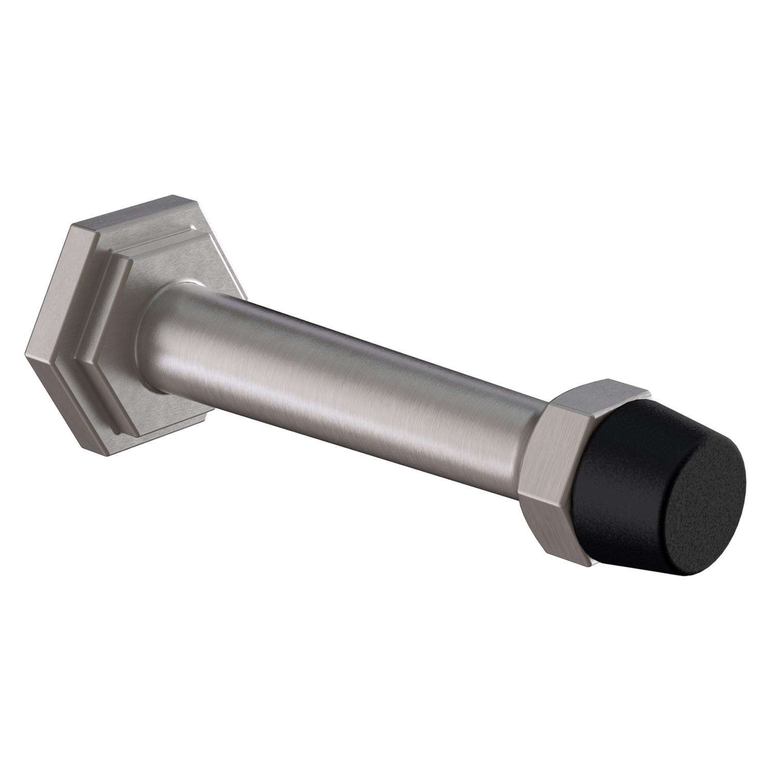 National Hardware Powell 5/8 in. W X 3-19/32 in. L Zinc Satin Nickel ...