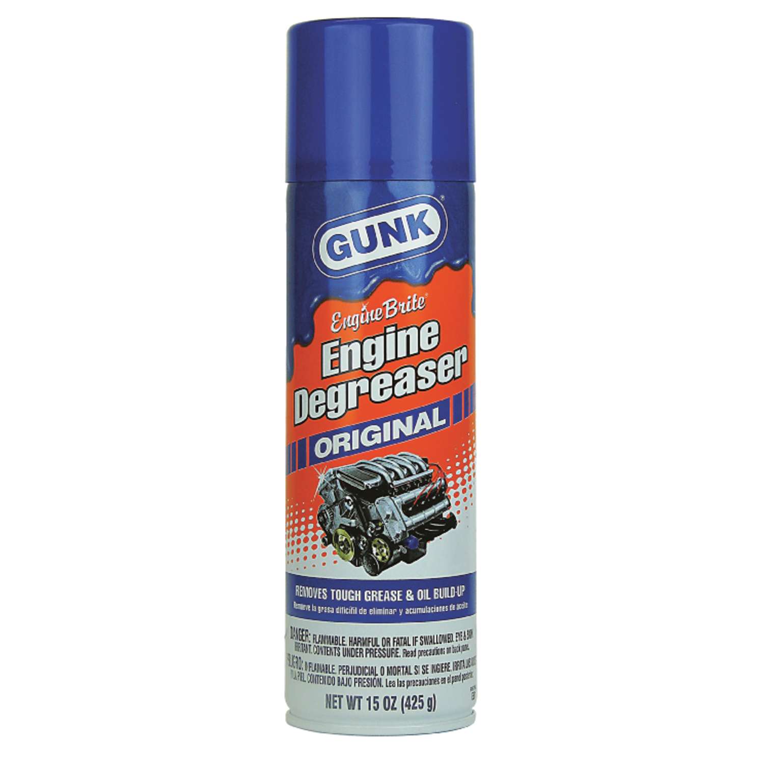 Gunk Engine Brite No Scent Cleaner and Degreaser 15 oz Spray - Ace Hardware