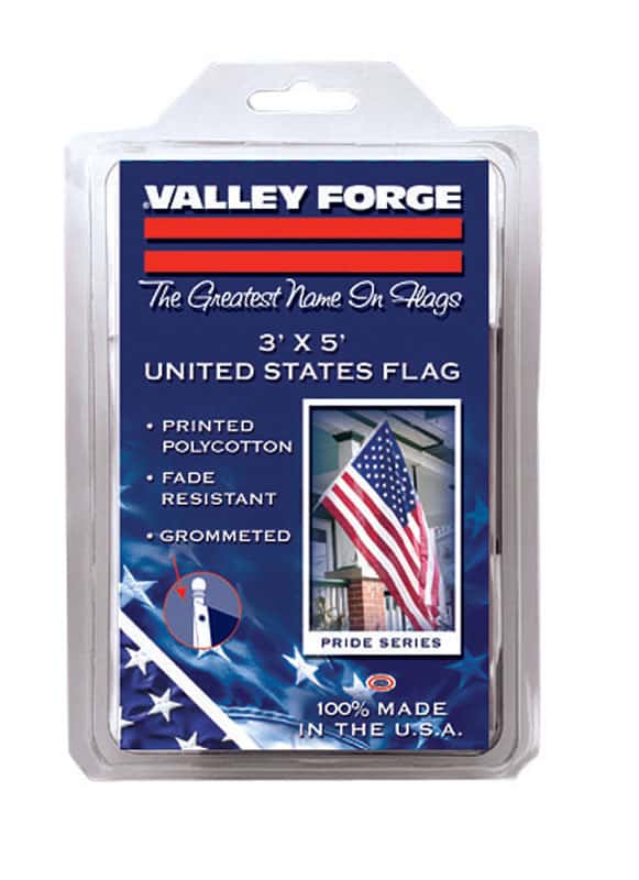 Valley Forge American Flag 36 in. H x 60 in. W - Ace Hardware