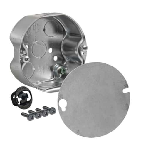 Southwire Old Work Round Steel Ceiling Box - Ace Hardware