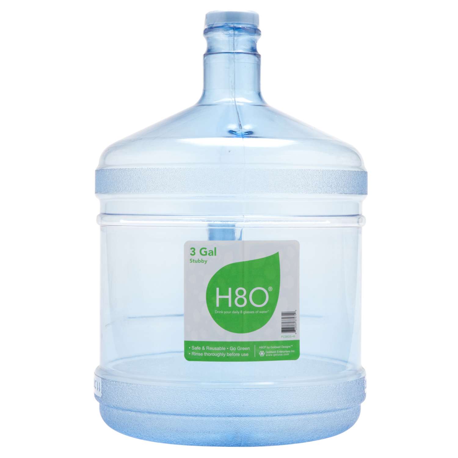 Goldwell Designs H8O 3 gal Blue Water Bottle Mfr# PC30GS-48 - Ace Hardware