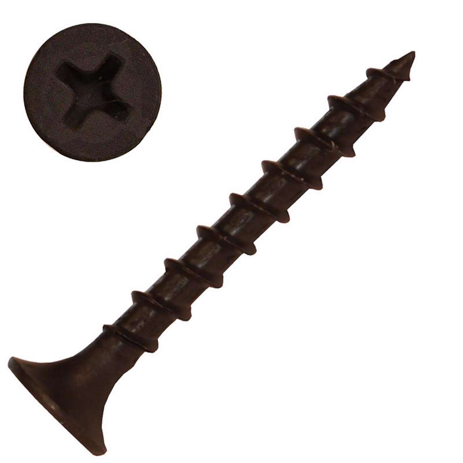 Screw Products No. 6 X 1-1/4 in. L Phillips Drywall Screws 1 lb 286 pk ...