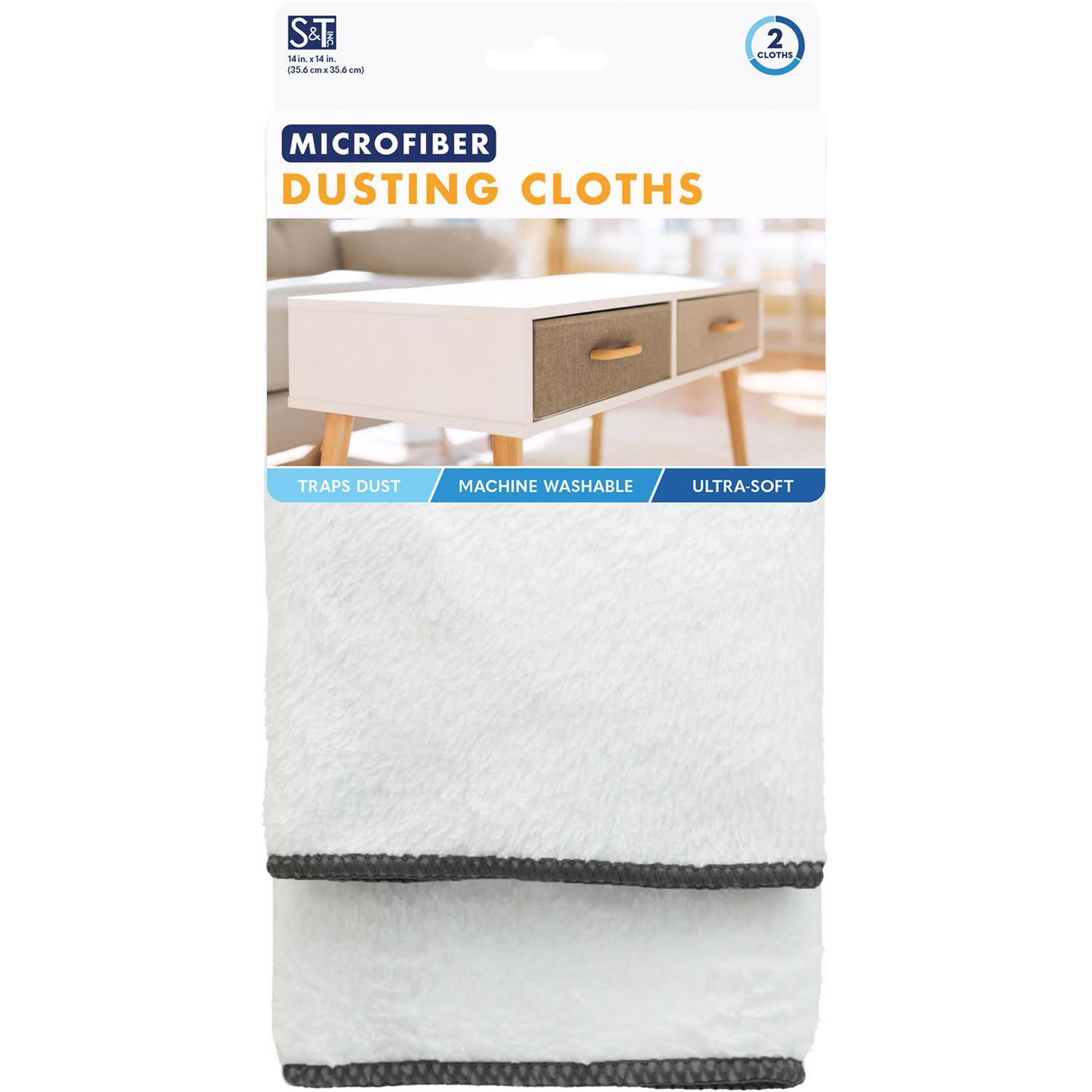Schroeder & Tremayne Microfiber Cleaning Cloth 12 in. W X 16 in. L 2 pk ...