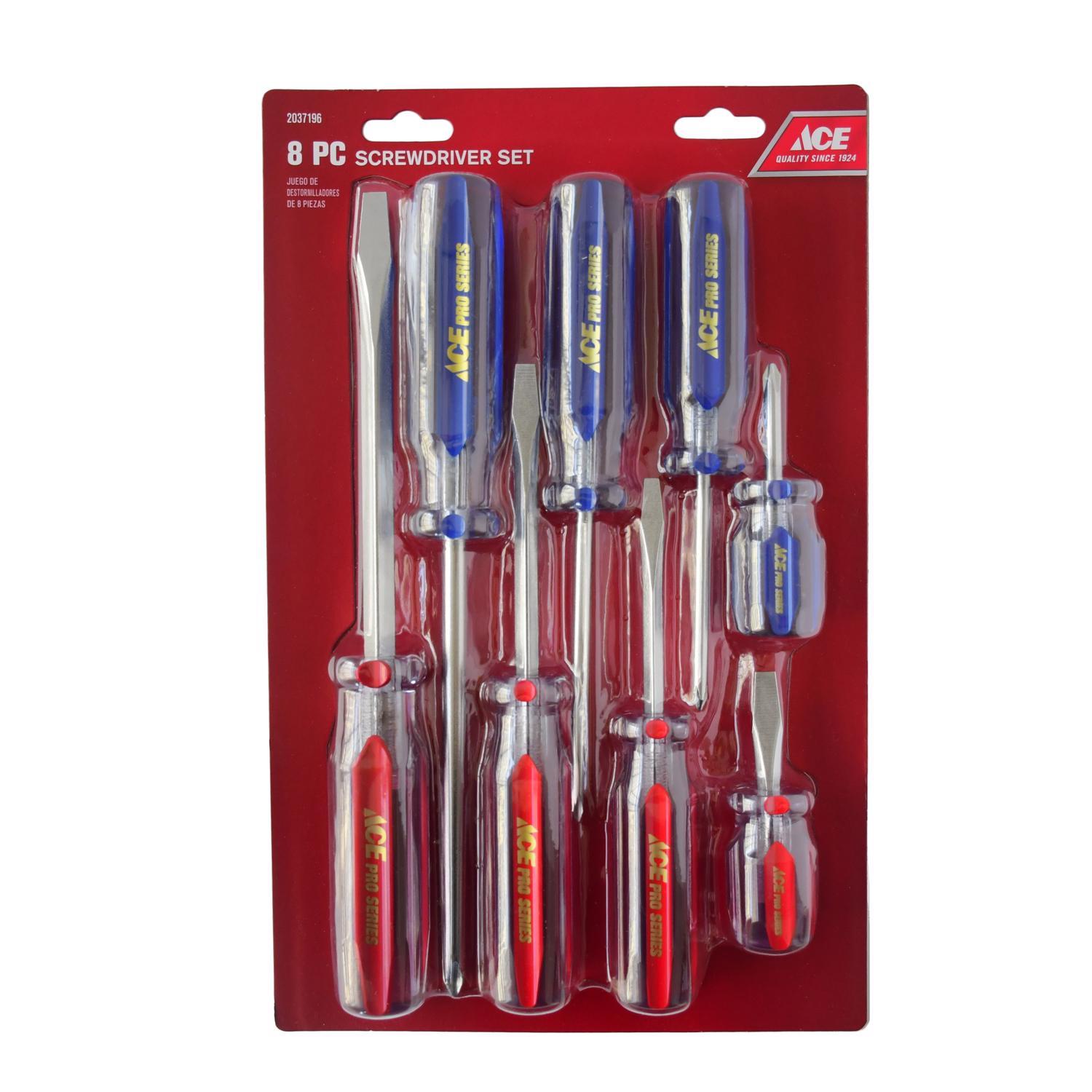 Ace Screwdriver Set 8 pc - Ace Hardware