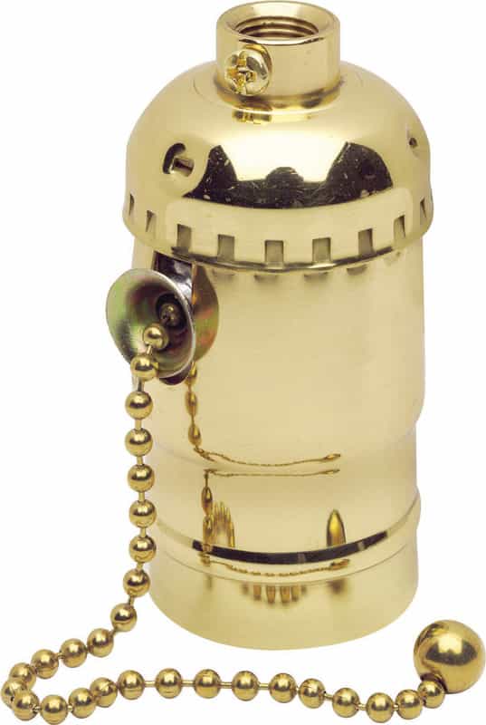 Leviton Aluminum Pull Chain Socket 1 pk - Ace Hardware