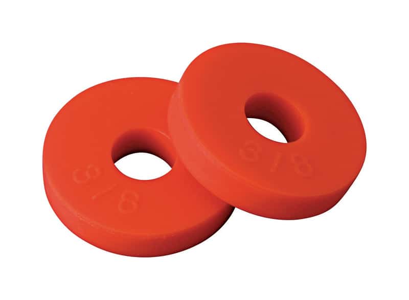 BrassCraft 3/8 in. D Rubber Flat Bibb Washer 10 pk - Ace Hardware