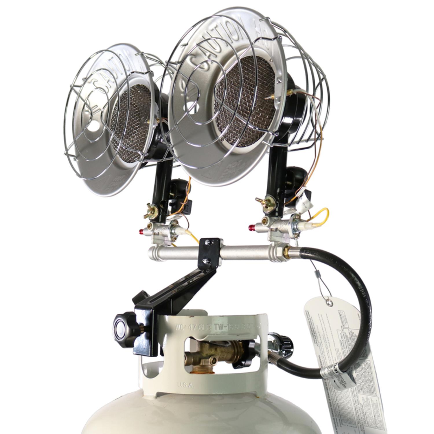 Mr. Heater 30,000 Btu/h 300 sq ft Radiant Propane Tank Top Heater ...