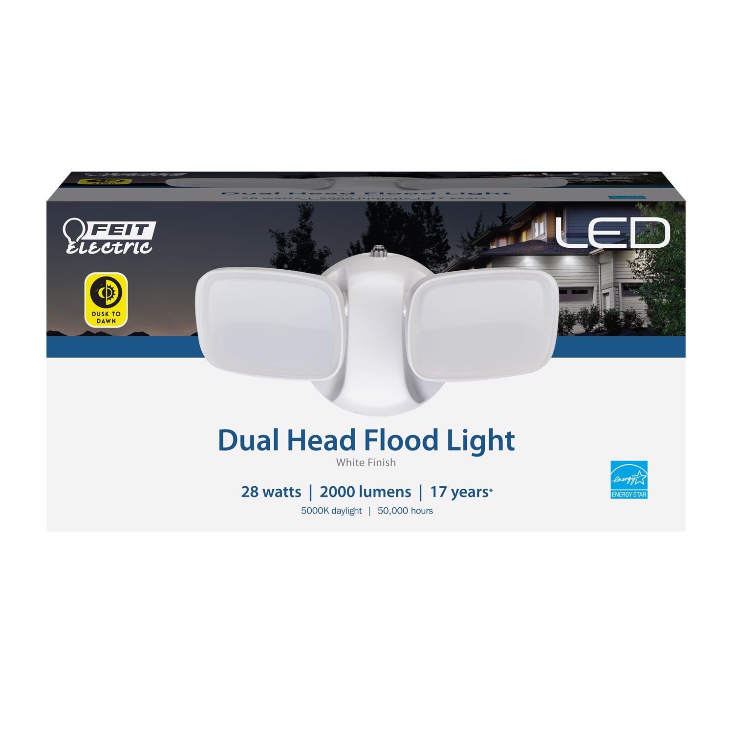 Feit LED Dusk to Dawn Hardwired LED White Security Floodlight - Ace ...