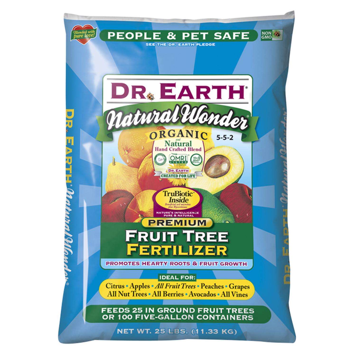 Dr. Earth Natural Wonder Organic 5-5-2 Plant Fertilizer 25 lb - Ace ...