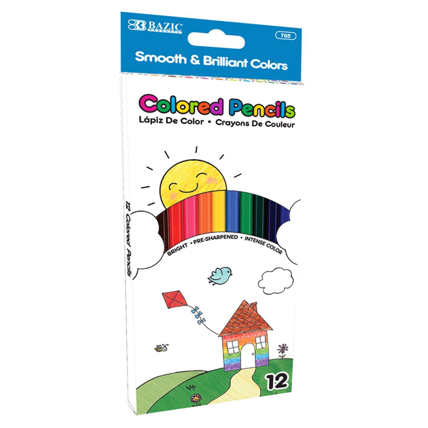 Bazic Products Colored Pencil 12 pk Mfr# 765 - Ace Hardware
