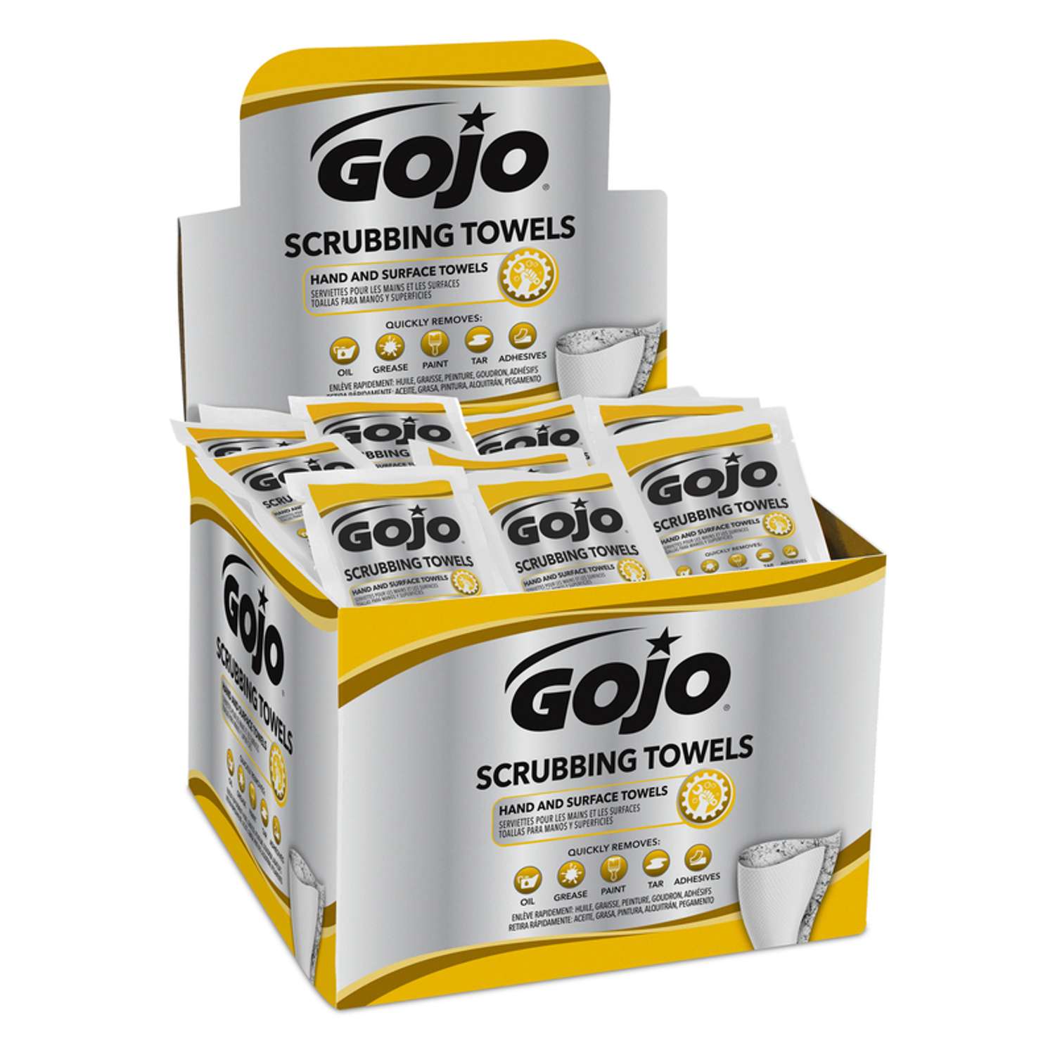 Gojo Fabric Scrubbing Cloth 10 in. W X 10 in. L 1 pk - Ace Hardware