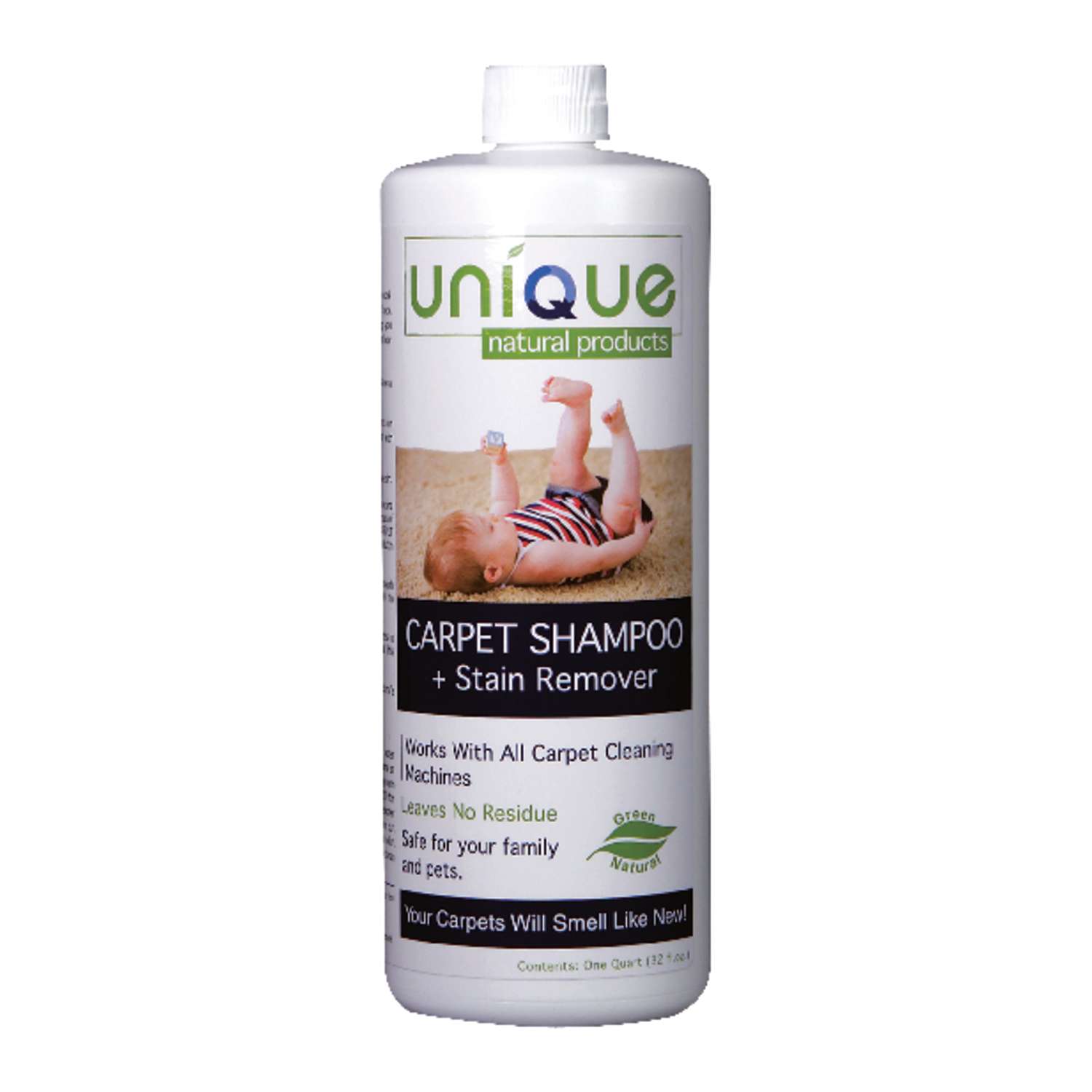 Unique Natural Products No Scent Carpet Shampoo 32 oz Liquid ...