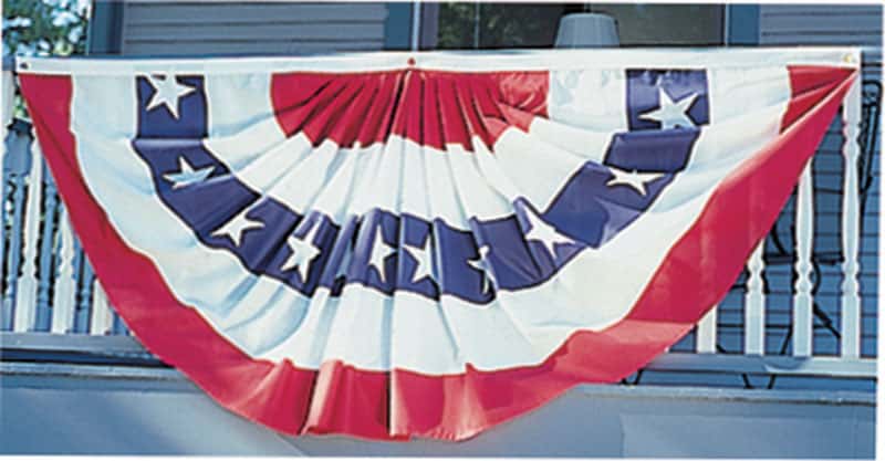 Valley Forge American Pleated Flag 36 in. H x 72 in. W - Ace Hardware