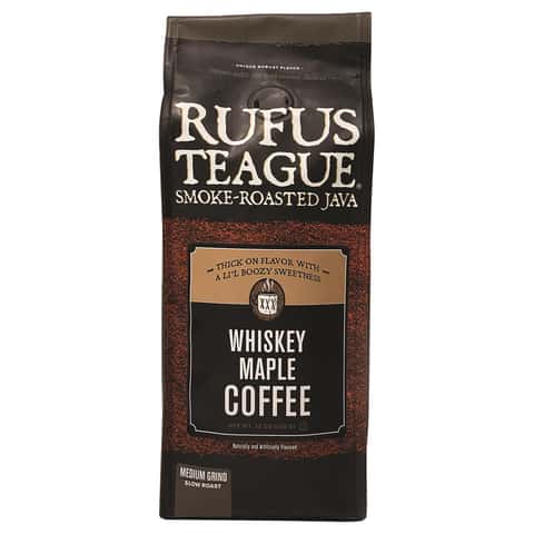 Rufus Teague Smoke Roasted Coffee Smoke Roasted - Whiskey Maple Ground ...