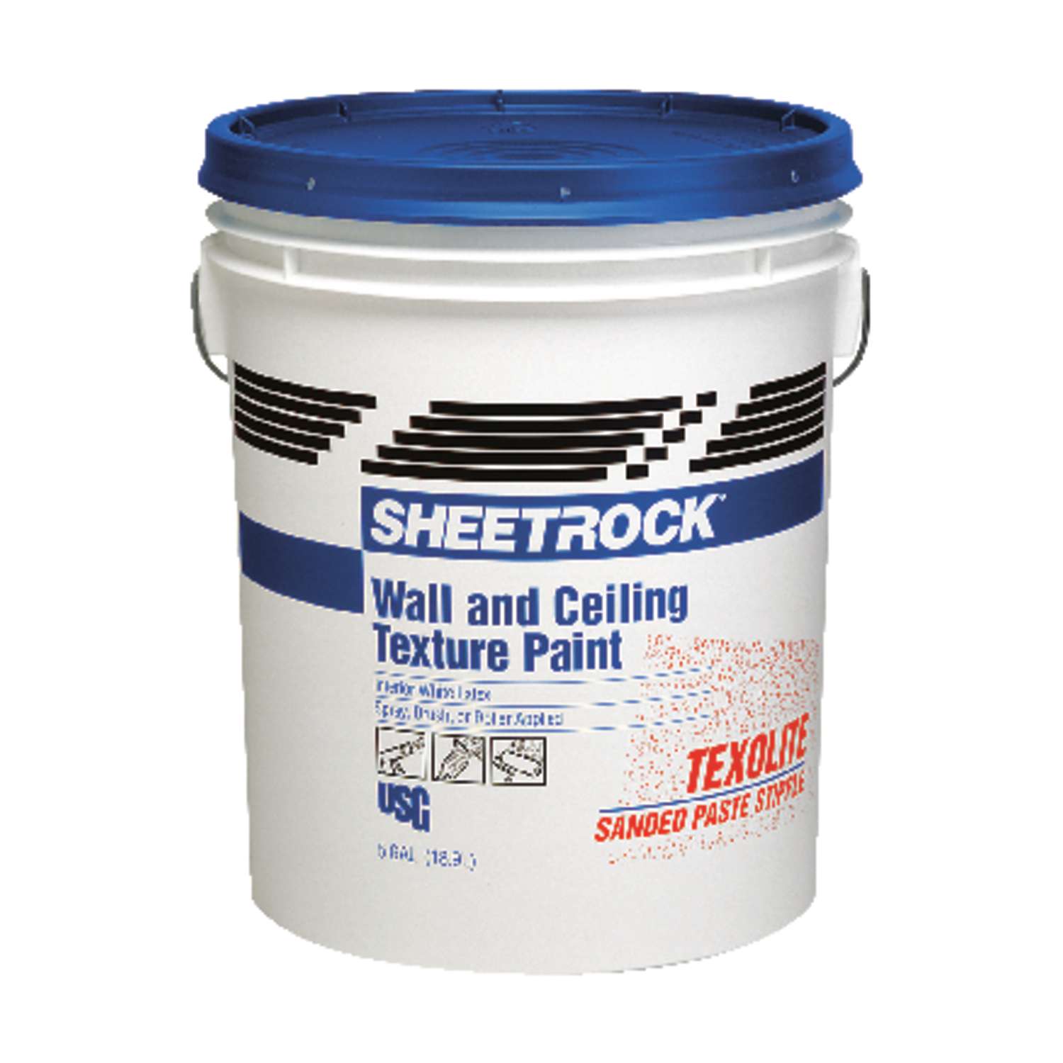 USG Sheetrock White Wall and Ceiling Texture Paint 5 gal - Ace Hardware