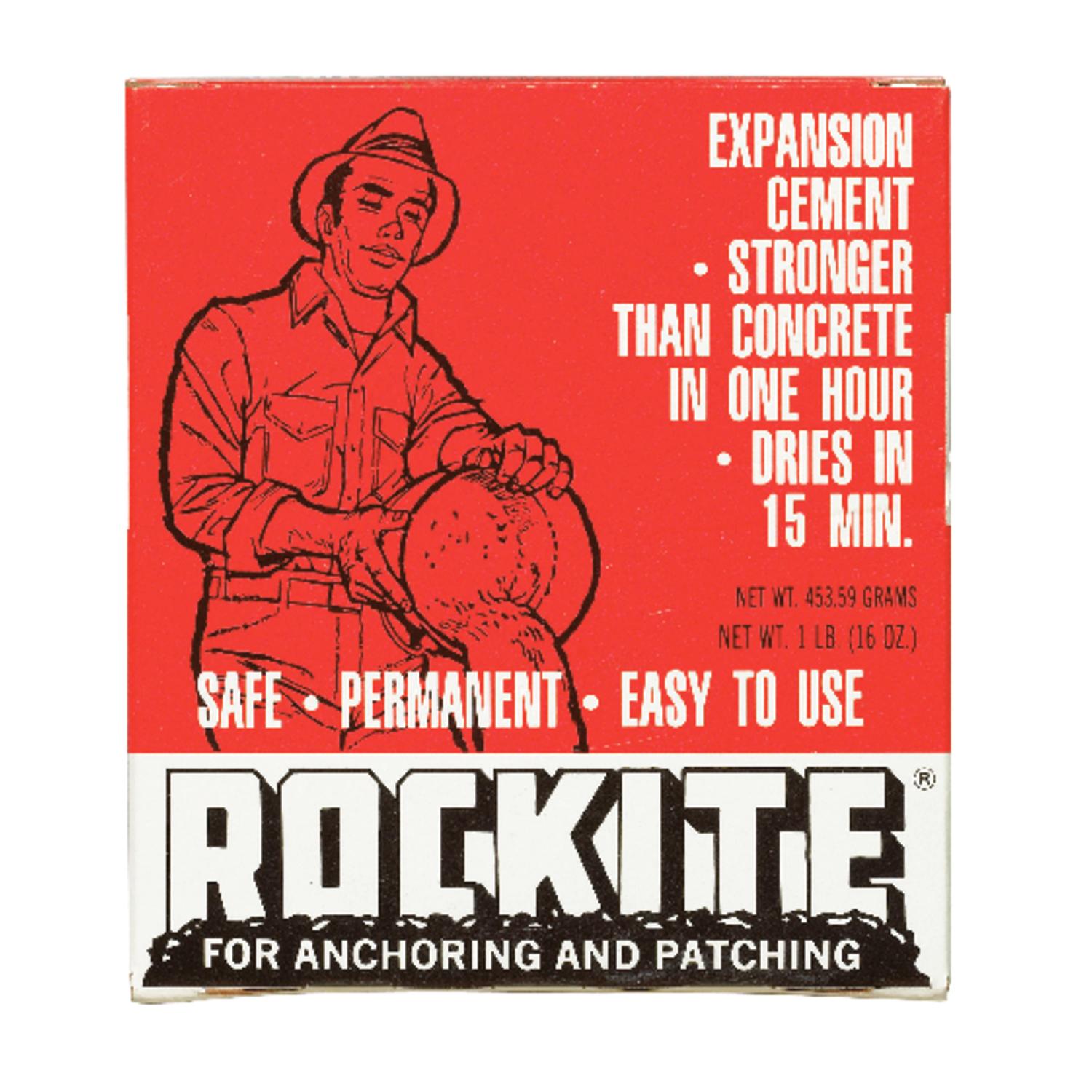 Rockite Anchoring Cement 1 lb Gray - Ace Hardware
