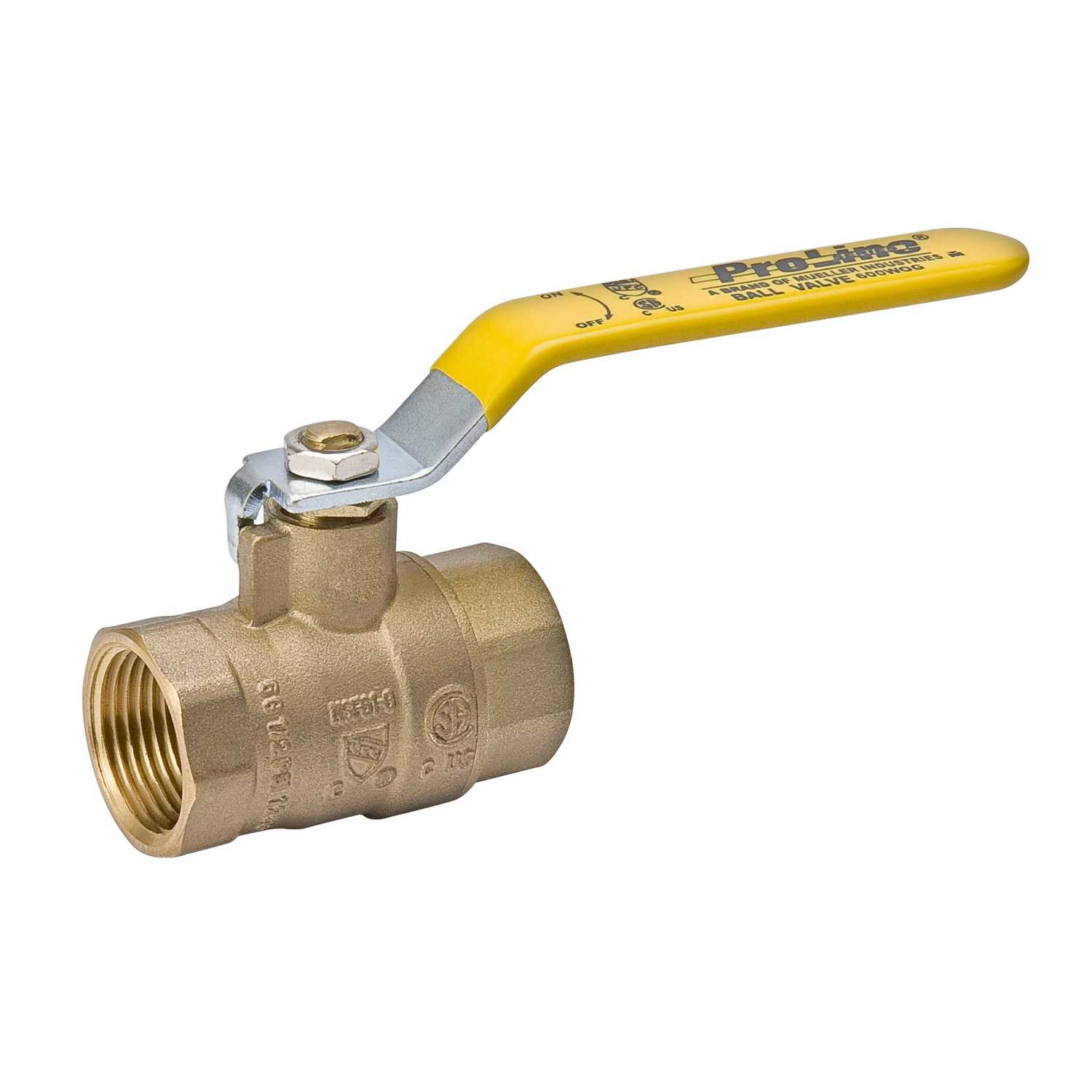Mueller Brass Threaded Ball Valve - Ace Hardware