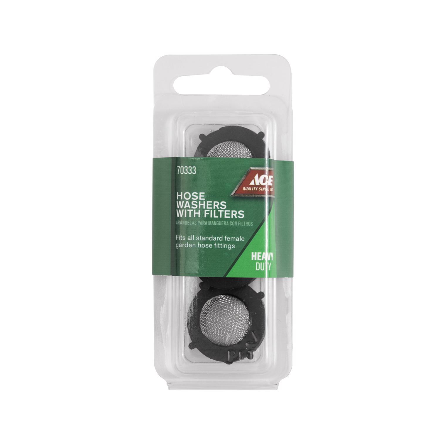 Ace Brass/Rubber Non-Threaded Female Filter Hose Washer - Ace Hardware