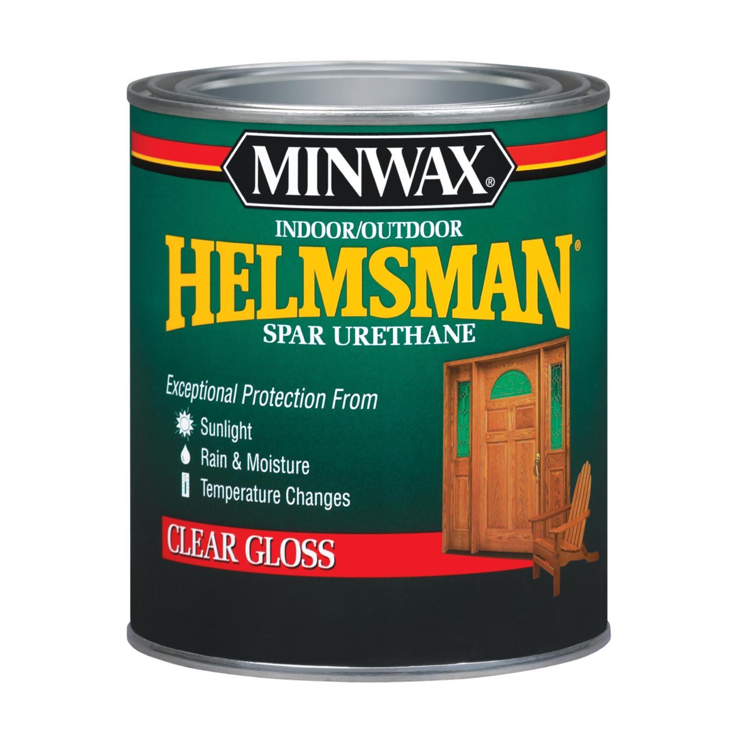 Minwax Helmsman Gloss Clear Oil-Based Spar Urethane 1 qt - Ace Hardware