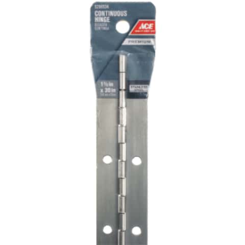 Ace 1-1/2 in. W X 30 in. L Stainless Steel Continuous Hinge 1 pk - Ace ...