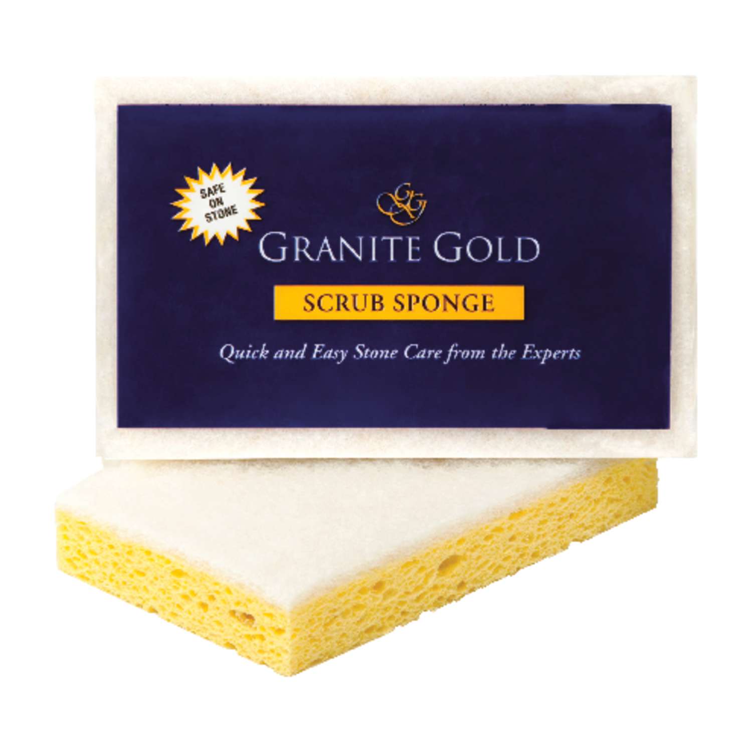 Granite Gold Delicate, Light Duty Scrubber Sponge For Granite 1 in. L 1 ...