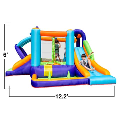 CocoNut Float Bouncy Castle Nylon Multicolour - Ace Hardware