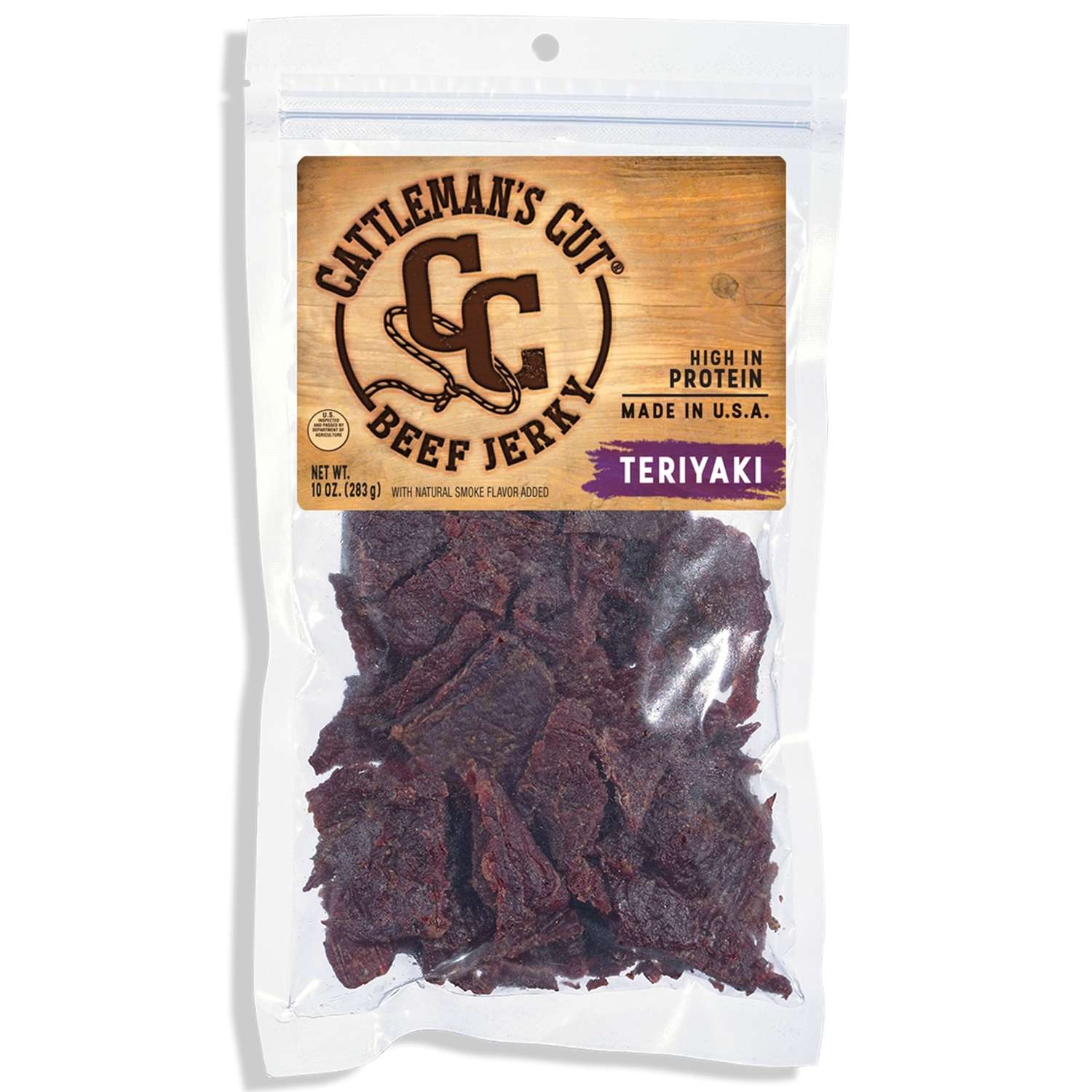 Cattleman's Cut Teriyaki Beef Jerky 10 oz Bagged Mfr# 121634 - Ace Hardware