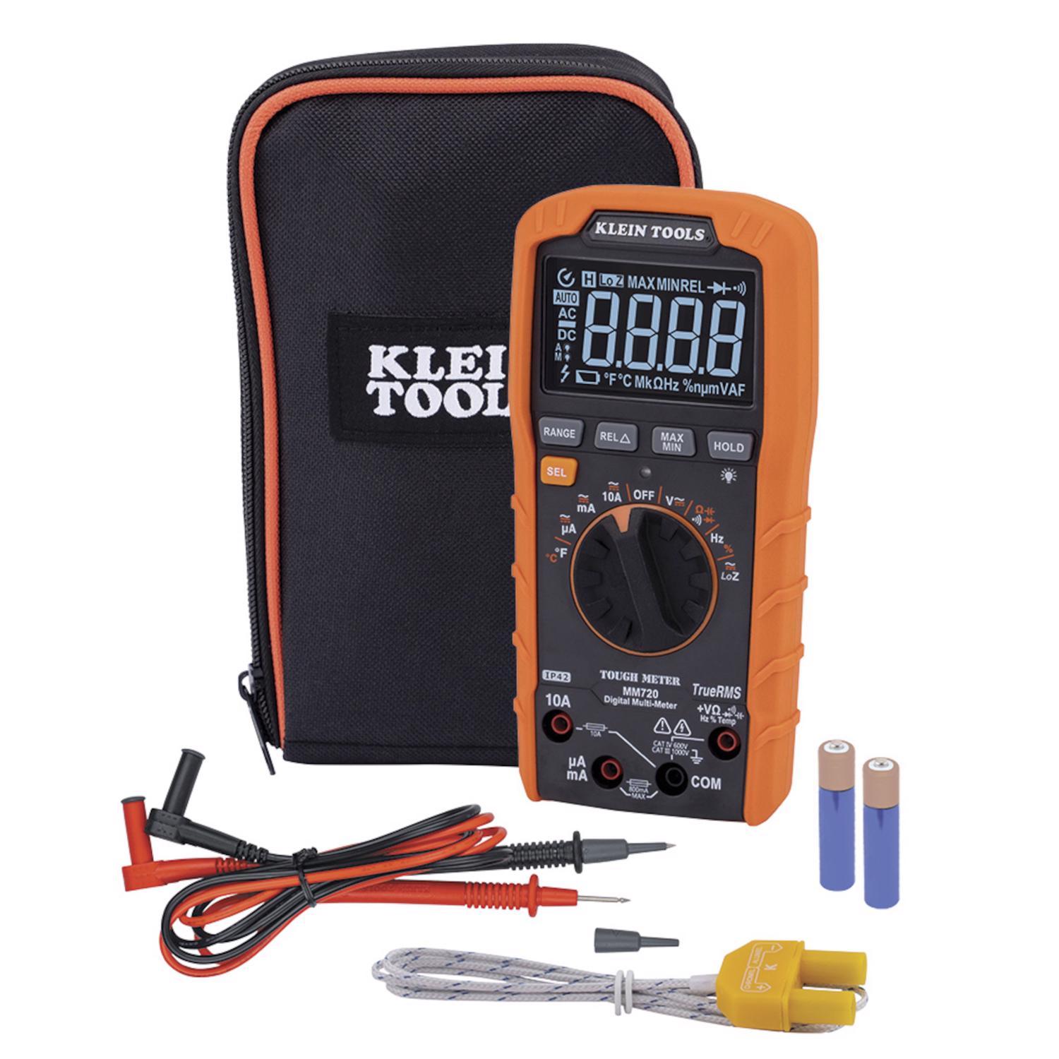 Klein Tools -40-1832 °F LCD Multimeter Mfr# MM720 - Ace Hardware