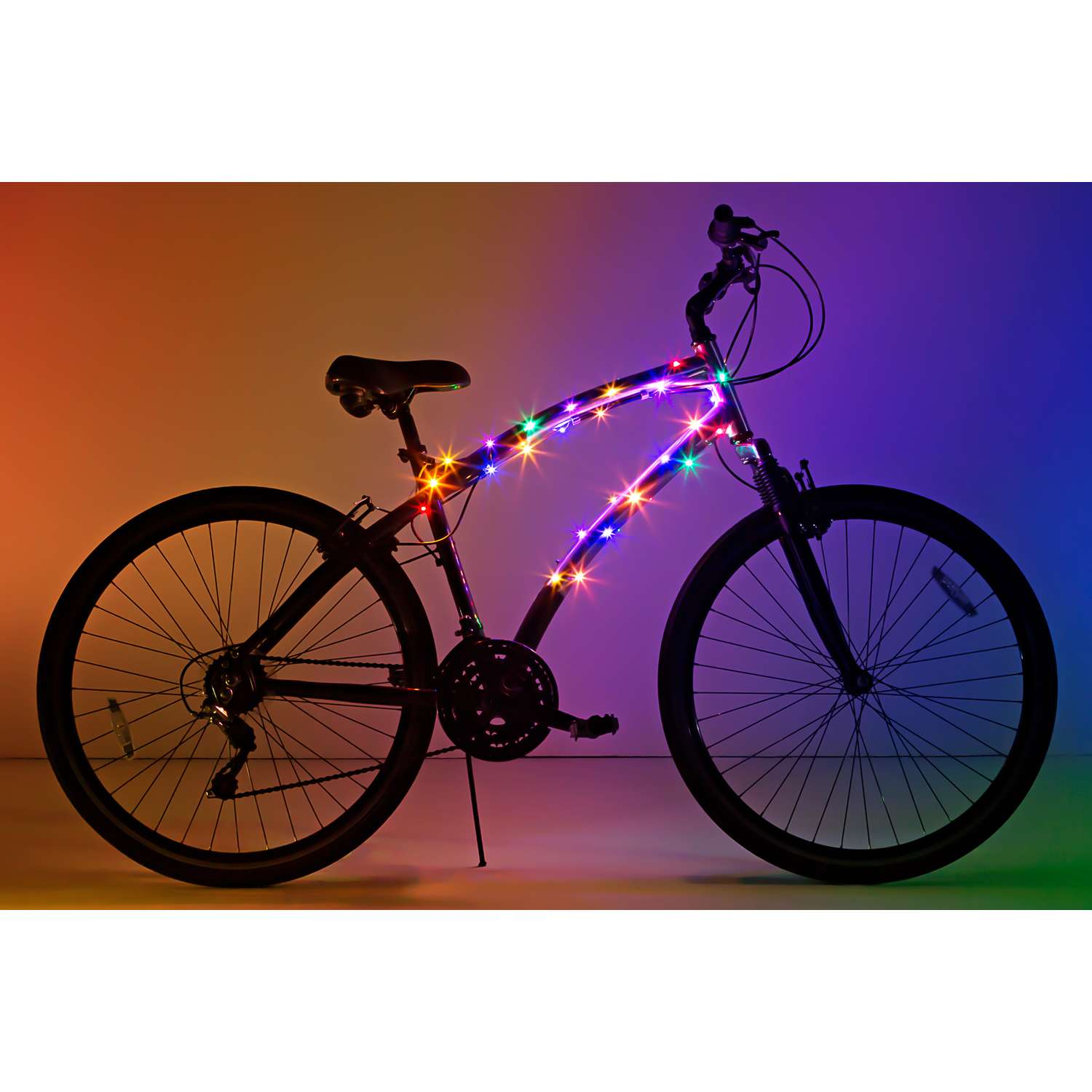 Brightz CosmicBrightz Rainbow LED Bicycle Frame Light Kit ABS Plastic 1 ...