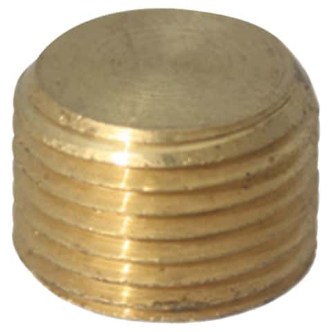 3/4 in. MPT Brass Counter Sunk Plug - Ace Hardware