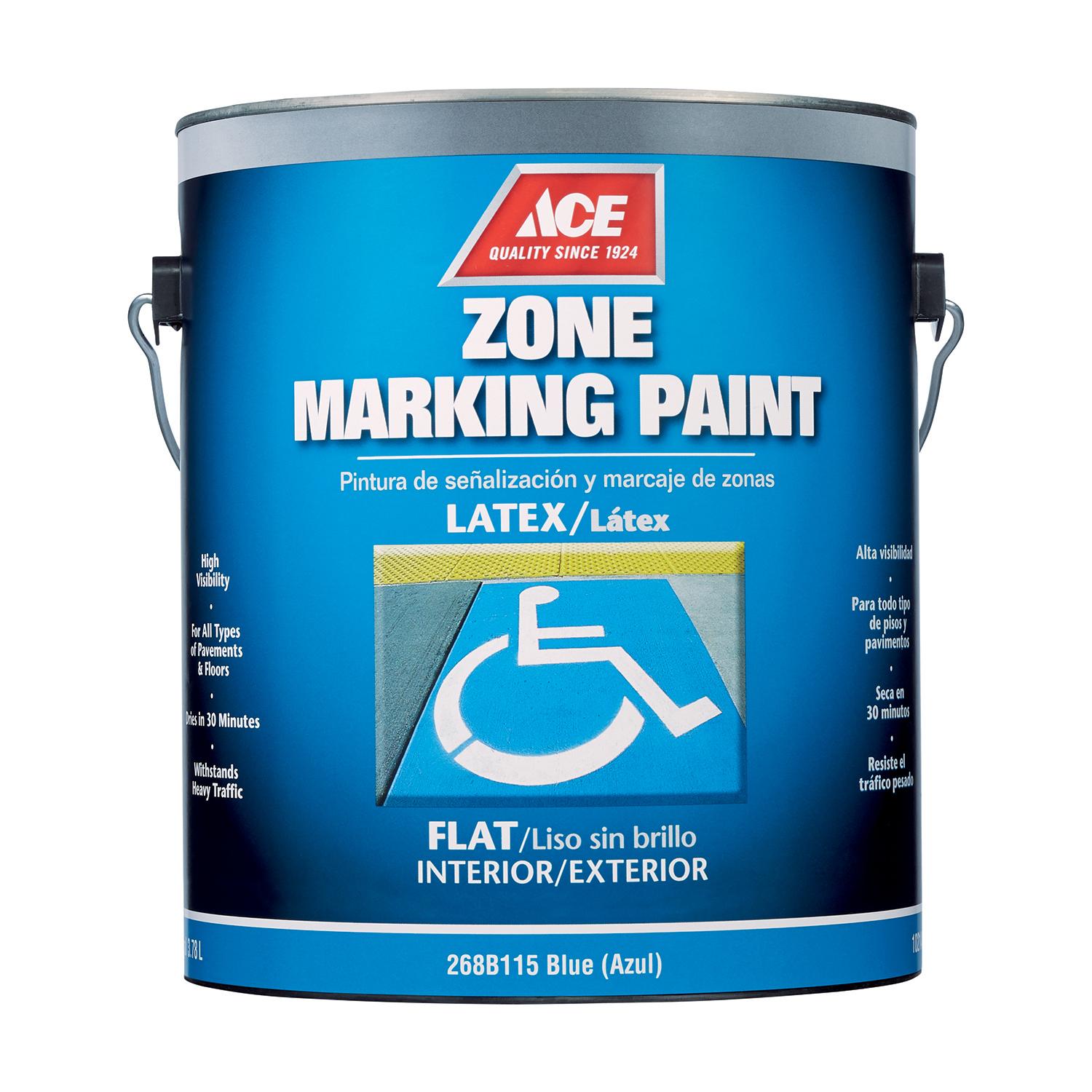 Ace Blue Zone Marking Paint 1 gal - Ace Hardware
