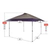 Crown Shade One Touch 150D Polyester Mega Shade Compact Canopy 9.1 ft ...