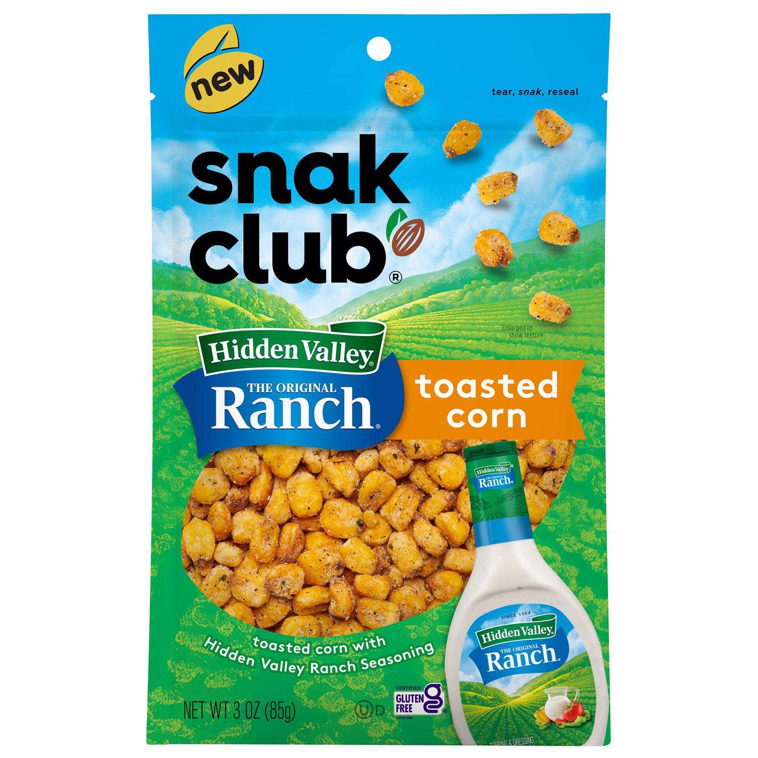 Snak Club Hidden Valley Ranch Toasted Corn 3 oz Bagged - Ace Hardware