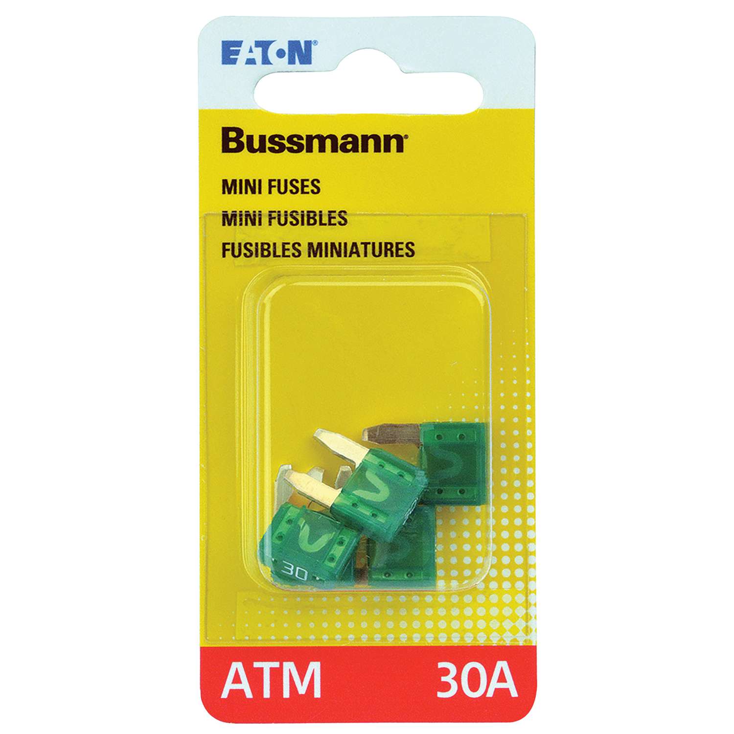 Bussmann 30 amps ATM Green Blade Fuse 5 pk - Ace Hardware