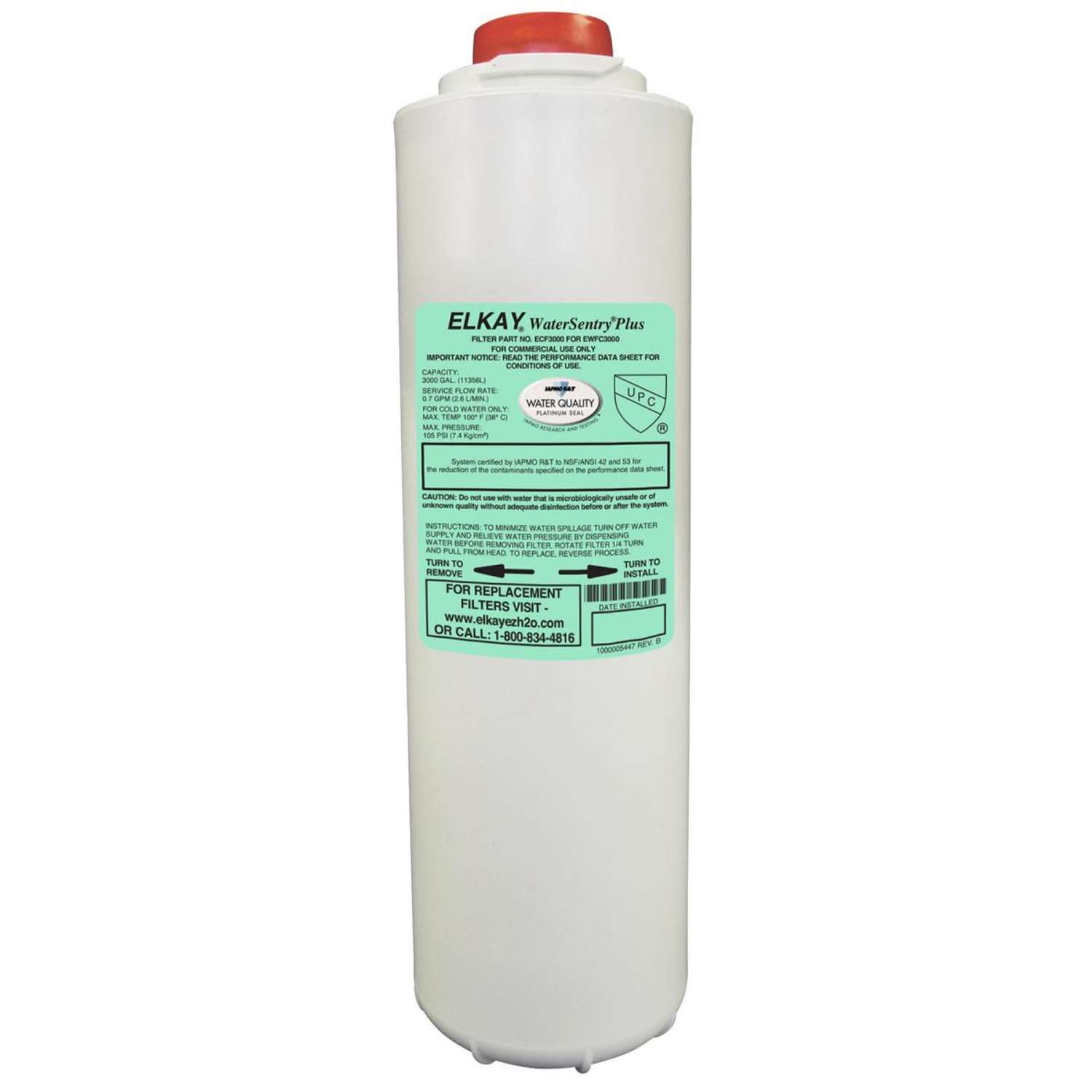 Elkay WaterSentry Plus Hydration System Water Dispenser Replacement ...