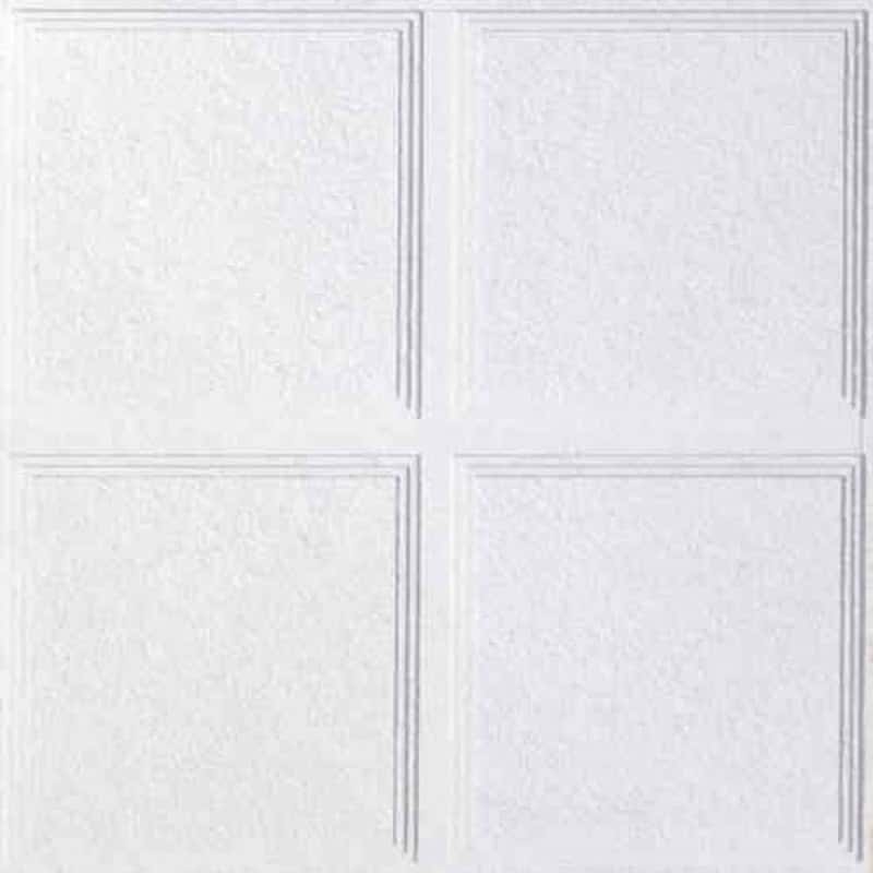 USG Ceilings Luna Pedestals IV Non-Directional 24 in. L X 24 in. W 0.75 ...