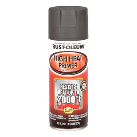 Rust-Oleum High Heat Gray Automotive Spray Primer 12 oz - Ace Hardware