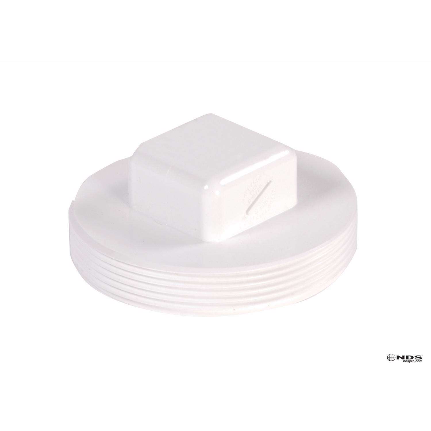 NDS 6 in. MPT each X 6 in. D MPT PVC Plug 1 pk - Ace Hardware