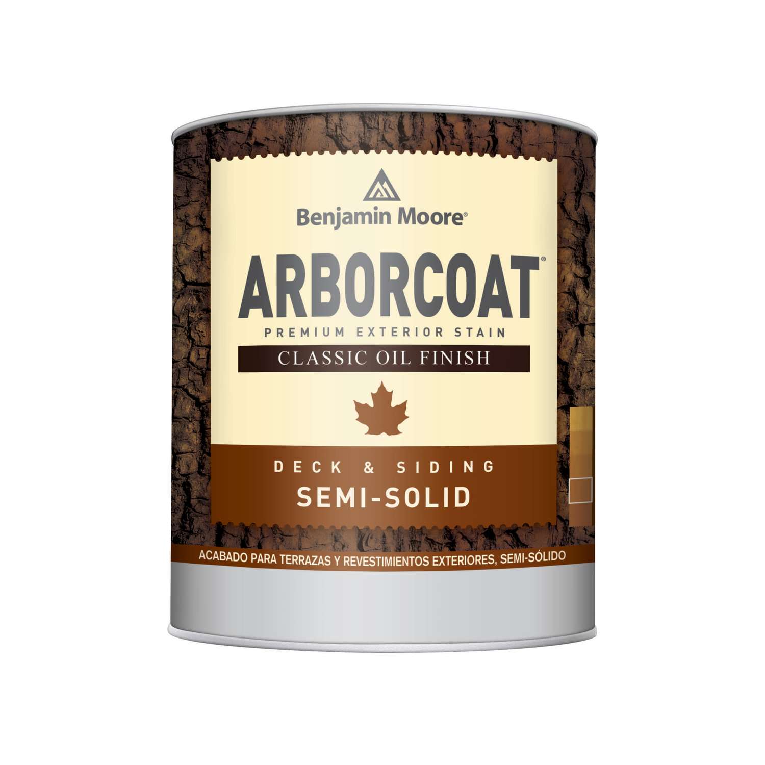 Benjamin Moore Arborcoat Semi-Solid Tintable Flat Clear Tint Base Alkyd ...
