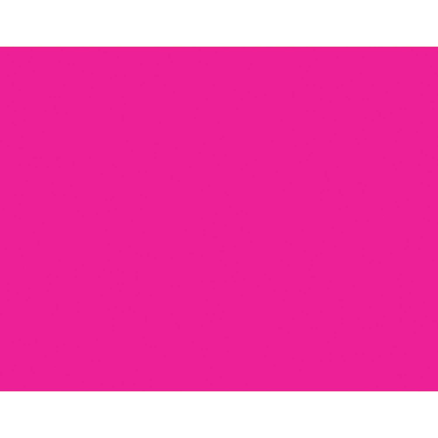 Bazic Products 22 in. W X 28 in. L Fluorescent Pink Poster Board Mfr ...