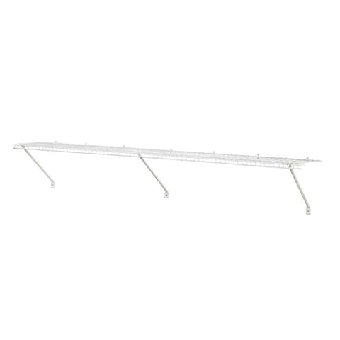 ClosetMaid 12 in. W X 72 in. L Steel Closet Organizer Shelf Mfr# 106100 ...
