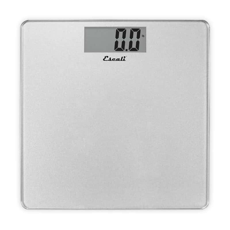 Escali 440 lb Digital Bathroom Scale Silver - Ace Hardware