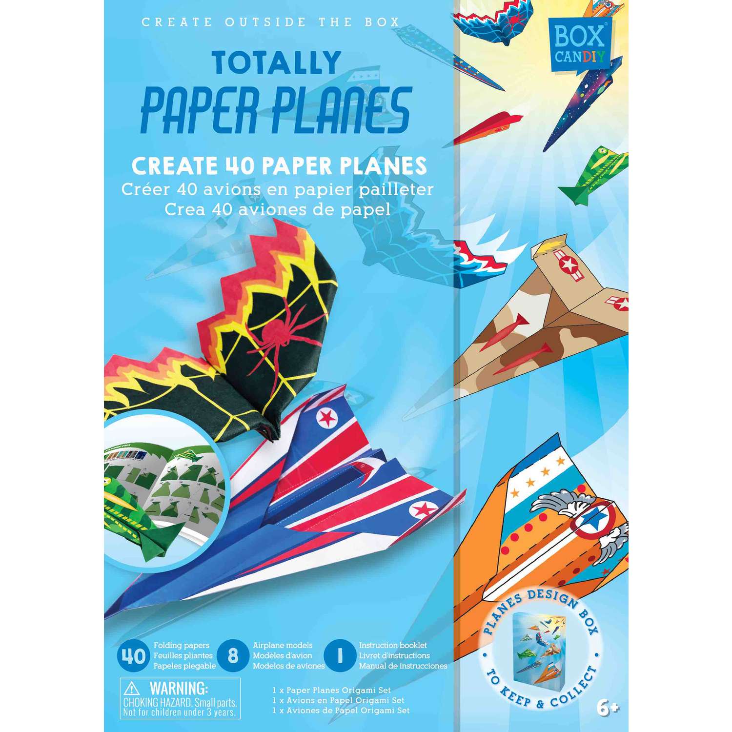 Handstand Kitchen Totally Paper Planes Origami Set - Ace Hardware