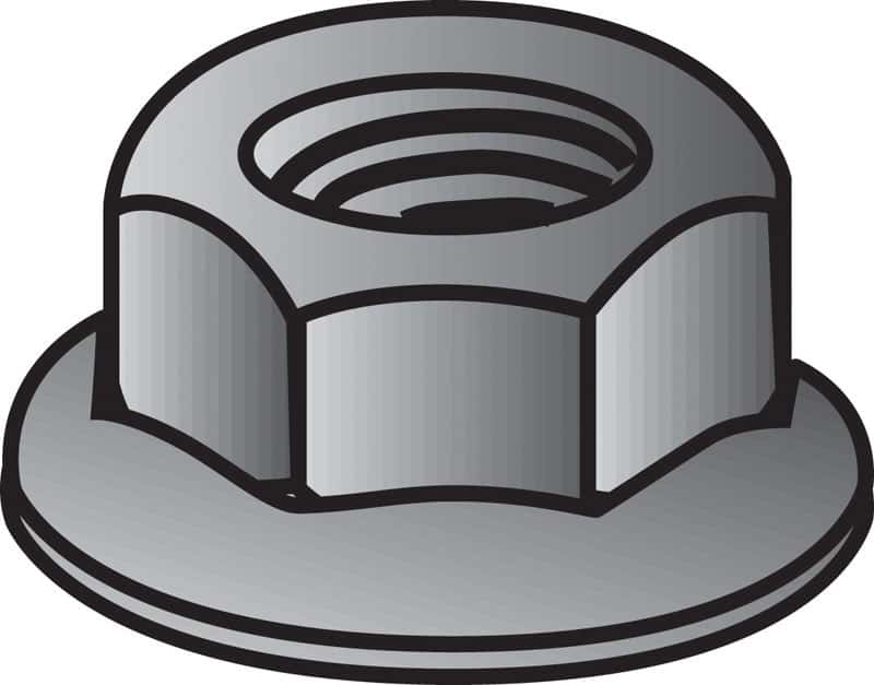 Hillman 5/16 in. Zinc-Plated Steel USS Whiz Lock Nut 100 pk - Ace Hardware