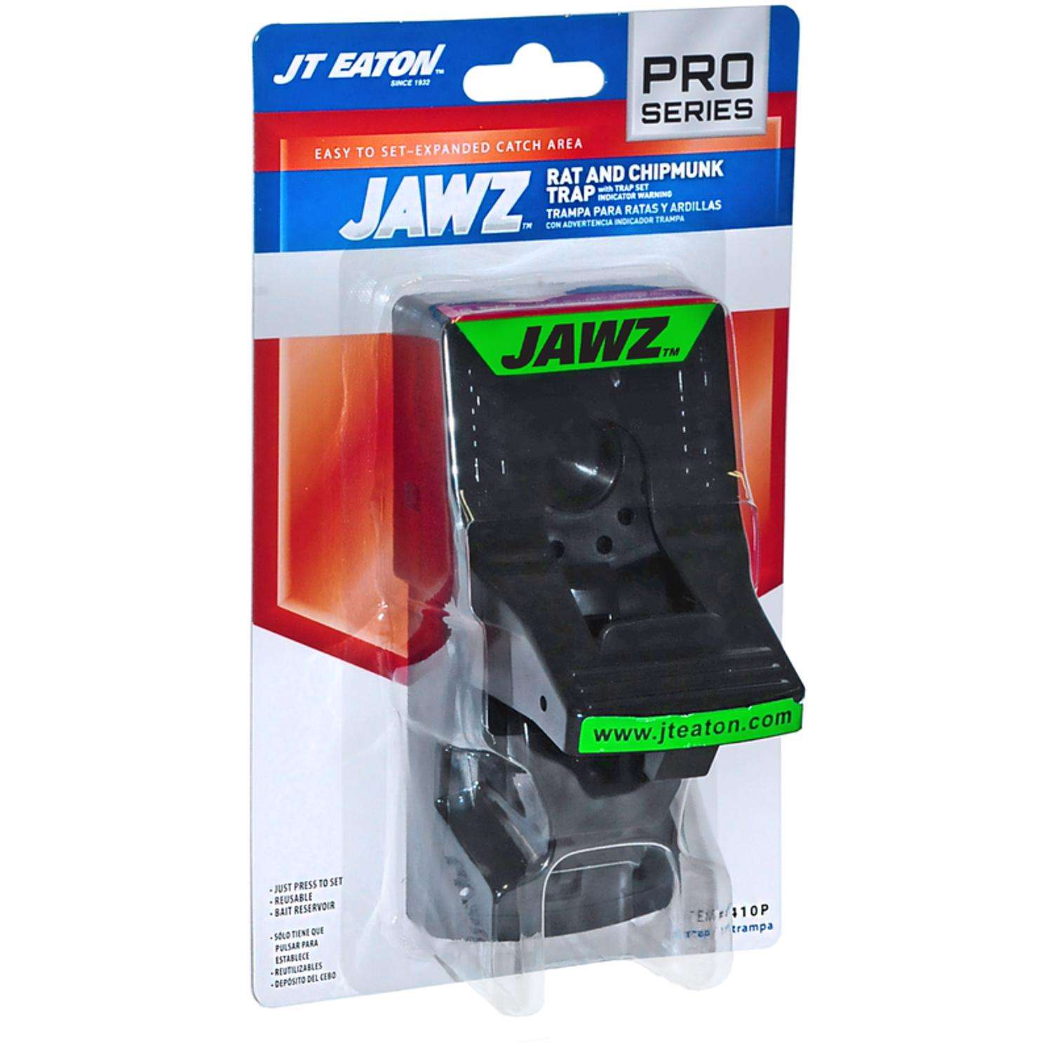 JT Eaton JAWZ Pro Series Small Snap Trap For Chipmunks and Rats 1 pk ...