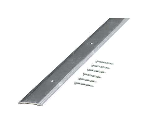 M-D 1-1/4 in. W X 72 in. L Anodized Silver Aluminum Seam Binder - Ace ...